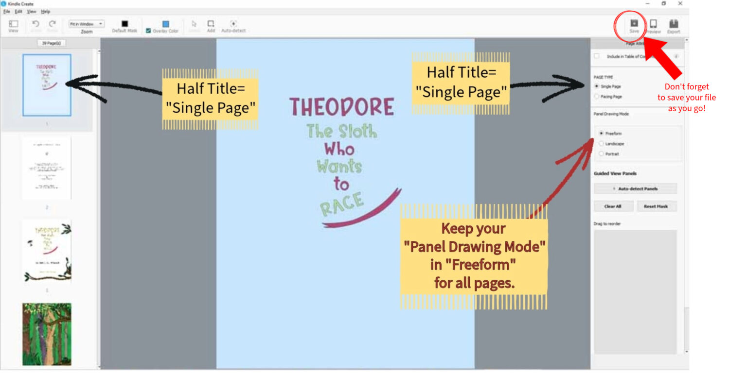 How to make a Picture Book with Kindle Create Tutorial (and update) – J ...