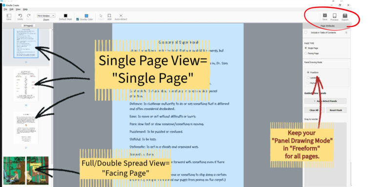 How to make a Picture Book with Kindle Create Tutorial (and update) – J ...